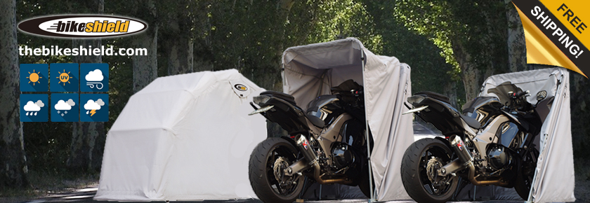The Bike Shield - Motorcycle Shelter / Garage / Shed / Storage ...