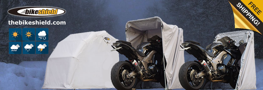 The Bike Shield - Motorcycle Shelter / Garage / Shed / Storage ...