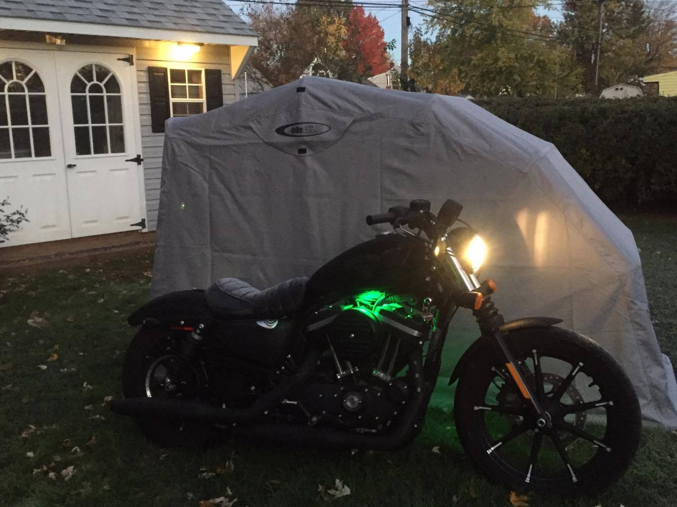 The Bike Shield - Motorcycle Shelter / Garage / Shed / Storage ...